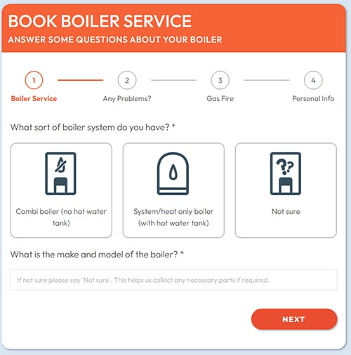 Book Boiler Service, Online Booking | North Somerset Heating